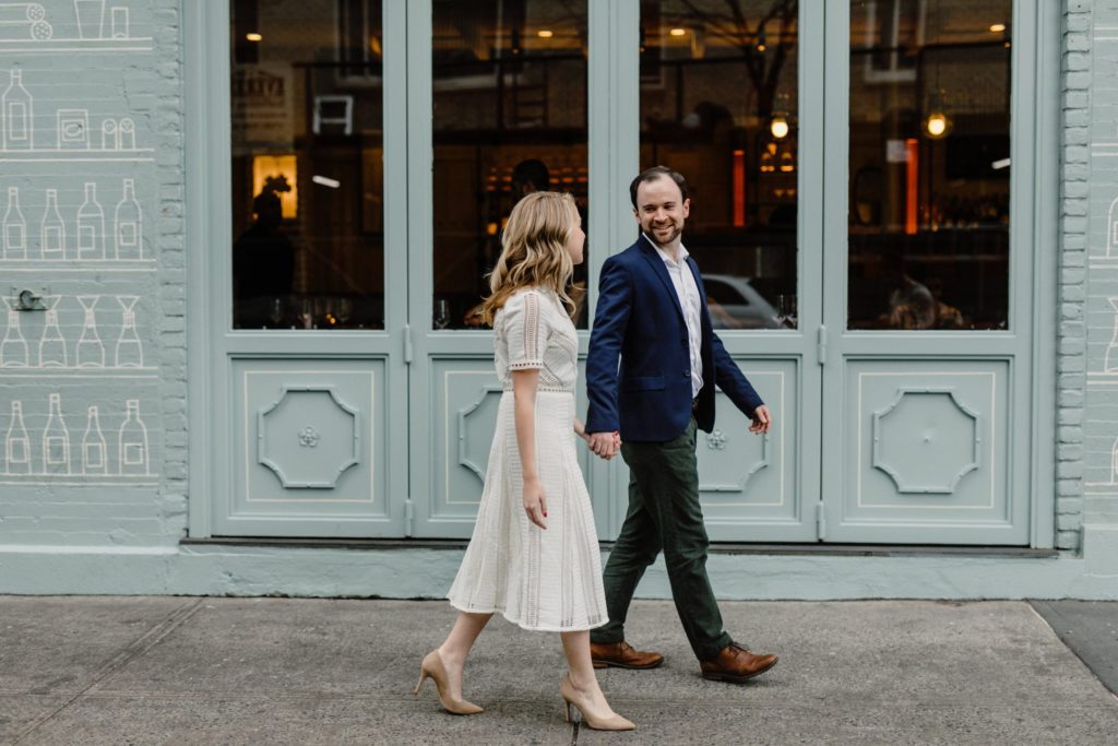 Upper East Side Spring Engagement Session New York City | Showit Blog