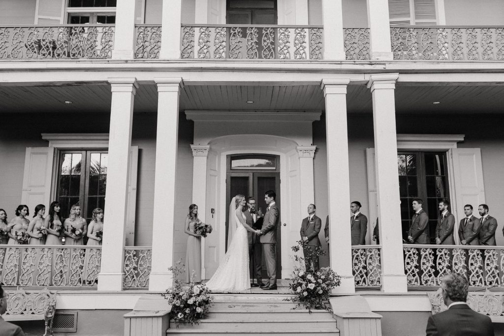 Funky Backyard Wedding at the Benachi House in New Orleans, LA ...