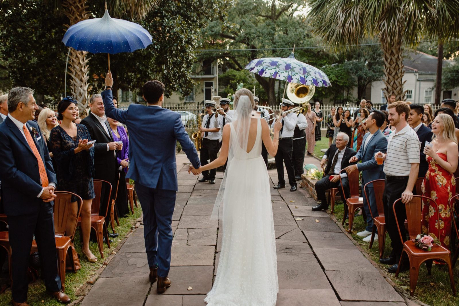 Funky Backyard Wedding at the Benachi House in New Orleans, LA | Showit ...
